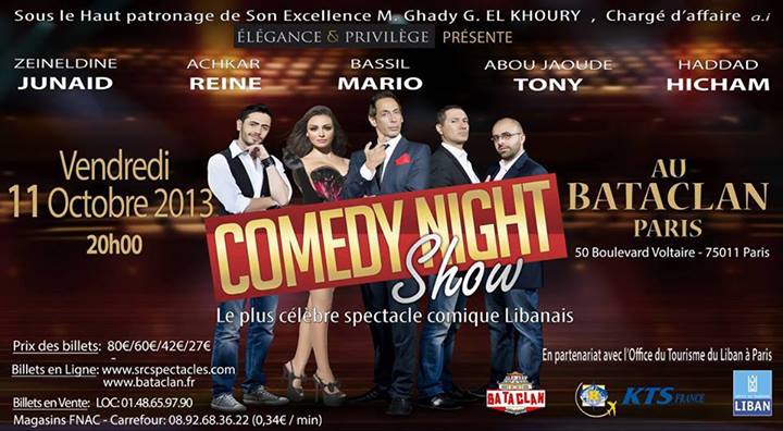 Mario Bassil @ Bataclan | Ustaza à Paris